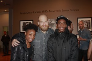 Opening Night! Three Points Make a Triangle & Frank Oscar Larson at QMA ...